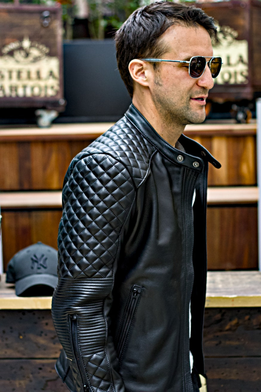 Quilted and Padded Leather jacket collection – PDCollection Leatherwear ...